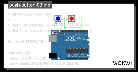 Push Button O Wokwi Esp32 Stm32 Arduino Simulator