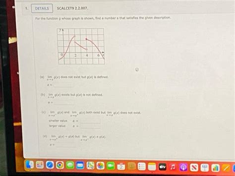 [solved] 1 details scalcet9 2 2 007 for the function g w