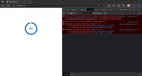 Blazor WASM Certain Startup Errors Don T Trigger Error Pop Up In The