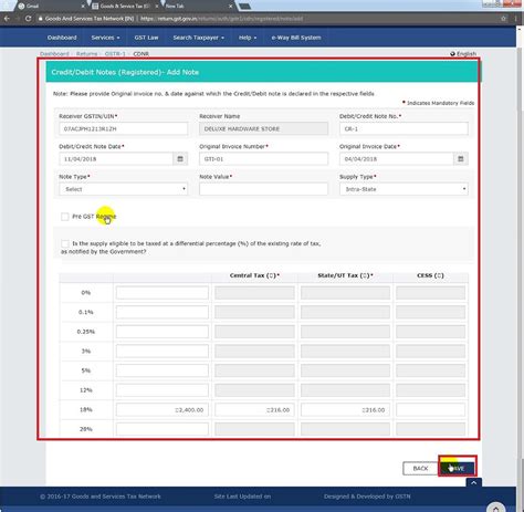 How To Fill GSTR 1 Online At GST Portal GST Return Format
