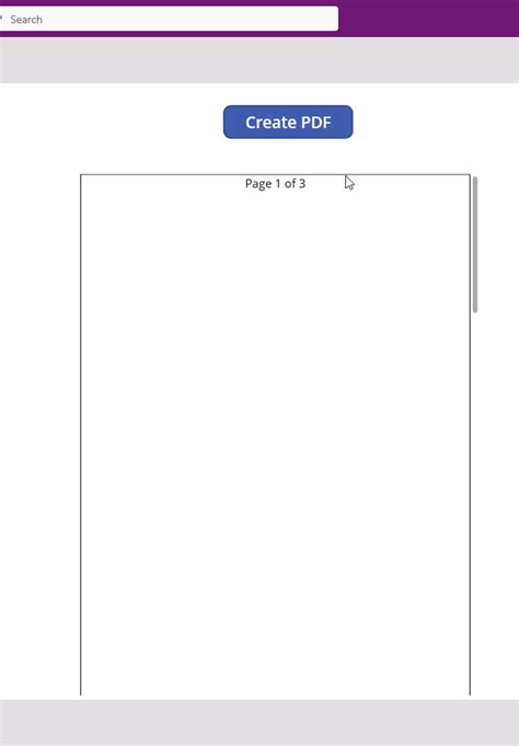 Power Apps Automate Create A PDF File From An HTML Control