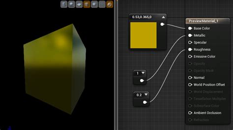 Material Inputs Unreal Engine Documentation