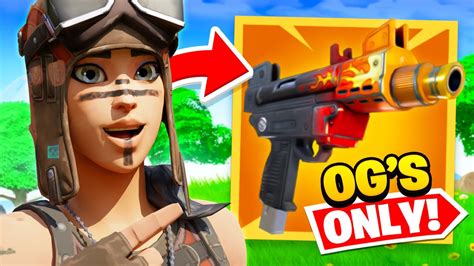 Only Fortnite Ogs Can Get This Weapon Youtube