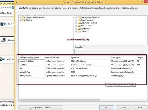 Derived Column Transformation In SSIS LaptrinhX
