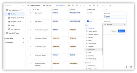 Use The Checkbox Field In Base