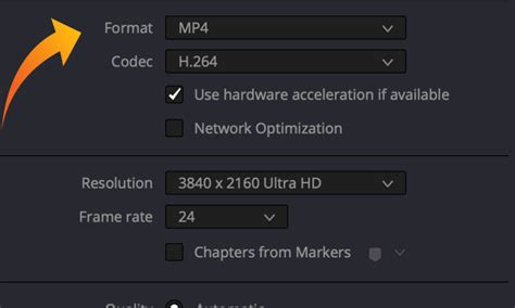 How To Export A DaVinci Resolve Project As MP4