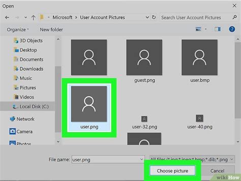 Cómo eliminar la imagen de una cuenta de usuario en Windows 10
