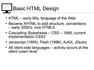 Web Development Intro PPT