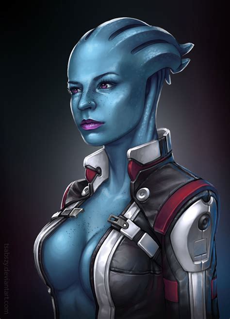 My Asari Girl By Tsabszy On Deviantart Mass Effect Universe Mass Effect Races Mass