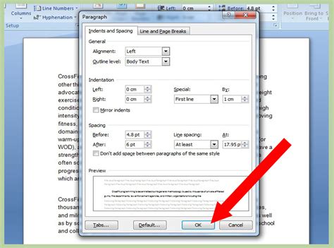 How To First Line Indent Word For Mac