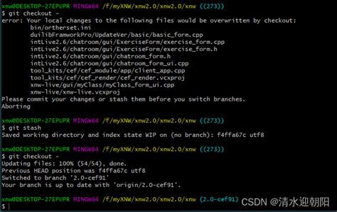 Git小知识 忽略已跟踪文件无法写clone失败 fatal unable to write new index file CSDN博客