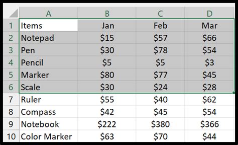 How To Add Border In Excel