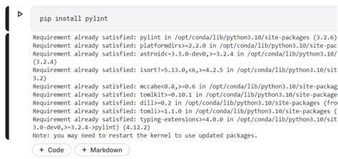 How To Install Pylint In Kaggle Geeksforgeeks