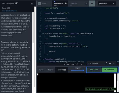 conducting an interview hackerrank support center