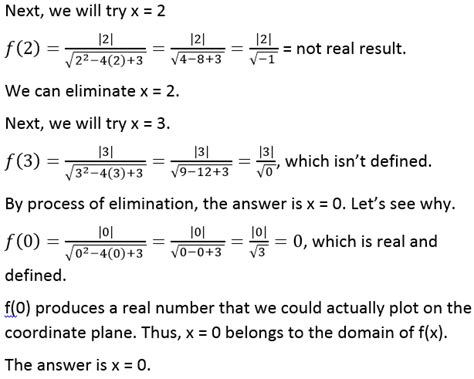 how to find the domain of a function sat math