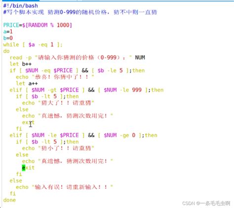 shell编程之循环语句 无限循环命令 csdn博客