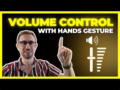 Hand Gesture Volume Control In Project OpenCV Python Step By Step
