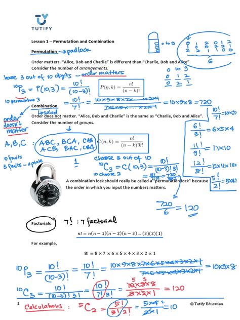 l1 perm and comb 6 jan pdf combinatorics discrete mathematics