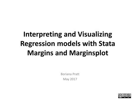 PDF Interpreting And Visualizing Regression Models With Stata