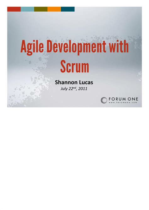 pdf agile development with scrum dokumen tips