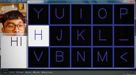 7 Result Through Live Video Stream Of Eye Gaze Detection In Virtual