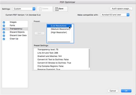 compressing pdfs to reduce file size