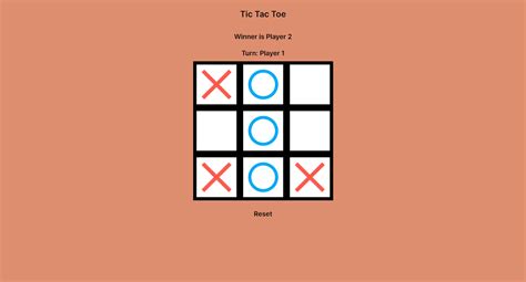 a tic tac toe in react typescript library