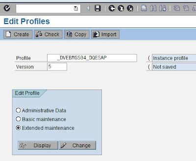 SAP Basis Tutorials How To Change SAP Parameters