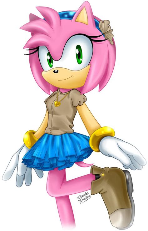 Simply Amy By Danielasdoodles Amy Rose Amy The Hedgehog Amy