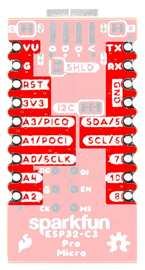 Hardware Overview Sparkfun Pro Micro Esp C Hookup Guide
