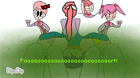 Doki Doki Monika Sayori Natsuki Farting On Yuri Youtube