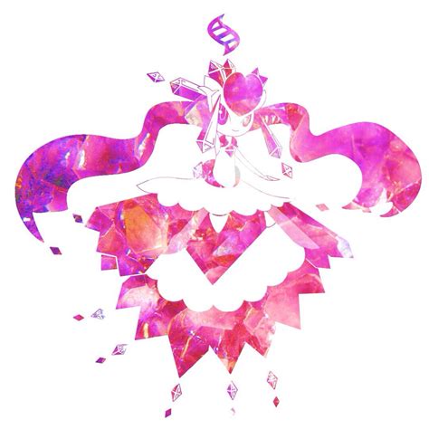 Mega Diancie Pokémon Art