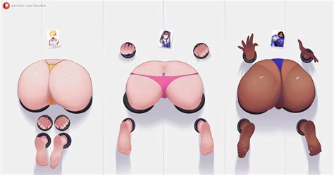 rule 34 ass ass cleavage asses row barefoot big ass blue thong bubble butt butt crack d va
