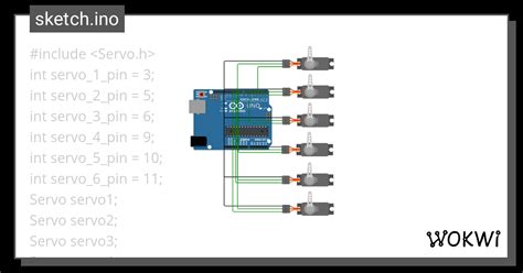 servos wokwi esp32 stm32 arduino simulator