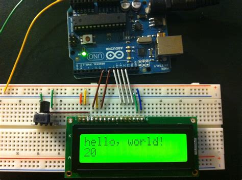 circuit design lcd display with i2c hello world simpl