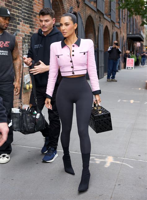 Kim Kardashian Suffers Embarrassing Wardrobe Malfunction In Skintight Black Pants As She