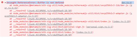 Der Ts 6 Uncaught ReferenceError Buffer Is Not Defined Issue 255