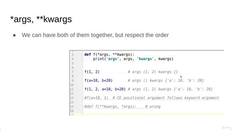 args and kwargs [mastering 4 critical skills using python] youtube