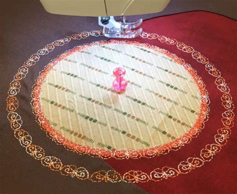 Sewing Circles With Decorative Stitches Heirloom Creations