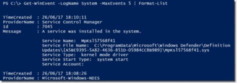 Search The Event Log With The Get WinEvent PowerShell Cmdlet 4sysops