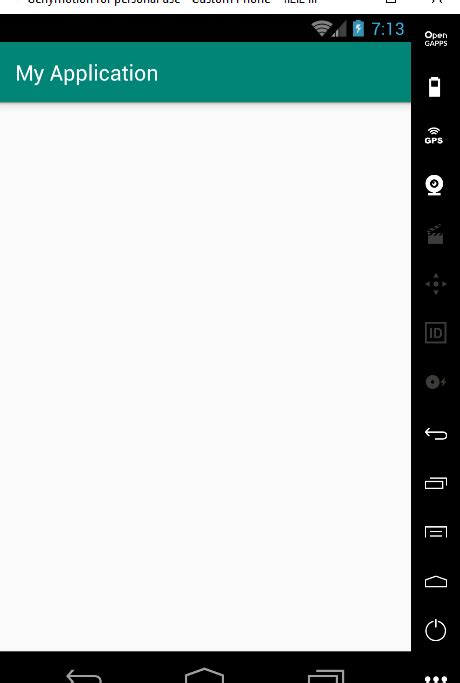 Java Problem White Screen With Running The Program Of RecyclerView
