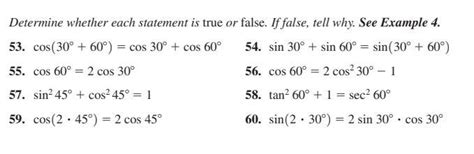 solved determine whether each statement is true or false if