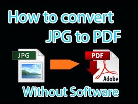 How To Convert To PDF Without Software YouTube