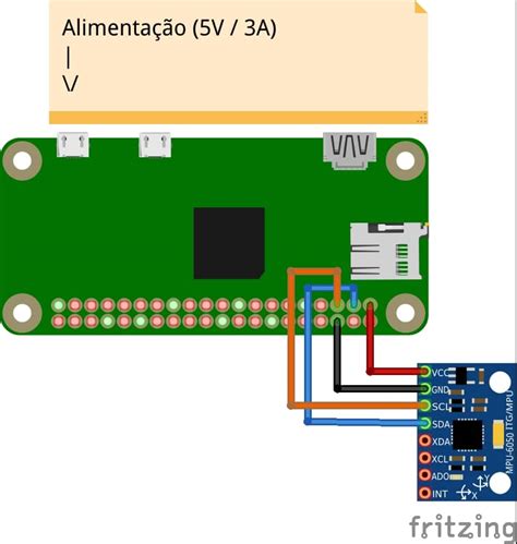utilizando o mpu 6050 com device driver e device tree na raspberry pi zero w embarcados