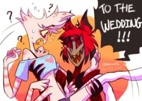 Galeríaradiodust Hazbin Hotel Shippeos Hotel Art Monster Hotel Alastor X Angel Dust Fanart