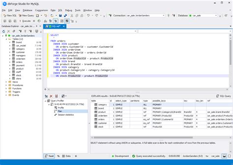 how to optimize mysql table using explain plan yeah hub
