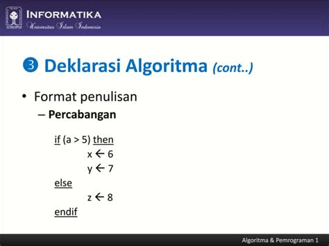 algoritma dan pemrograman c pseudocode and flowchart ppt