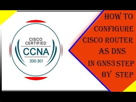 How To Configure Cisco Router As DNS Server DNS Configure On Cisco