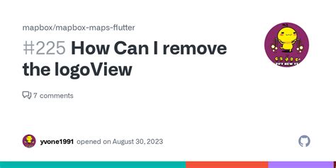 How Can I Remove The LogoView Issue 225 Mapbox Mapbox Maps Flutter