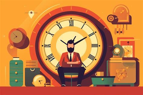 Premium AI Image Mastering Time Management Boosting Productivity In